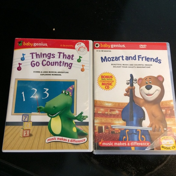 babygenius | Other | Baby Genius Educational Dvdcds | Poshmark